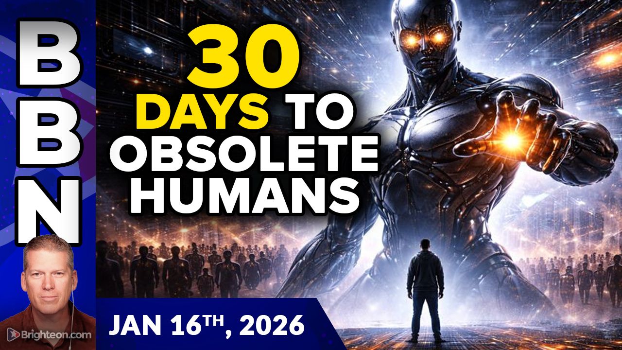 In 30 Days, Most Human Cognition will Become OBSOLETE - Brighteon ...